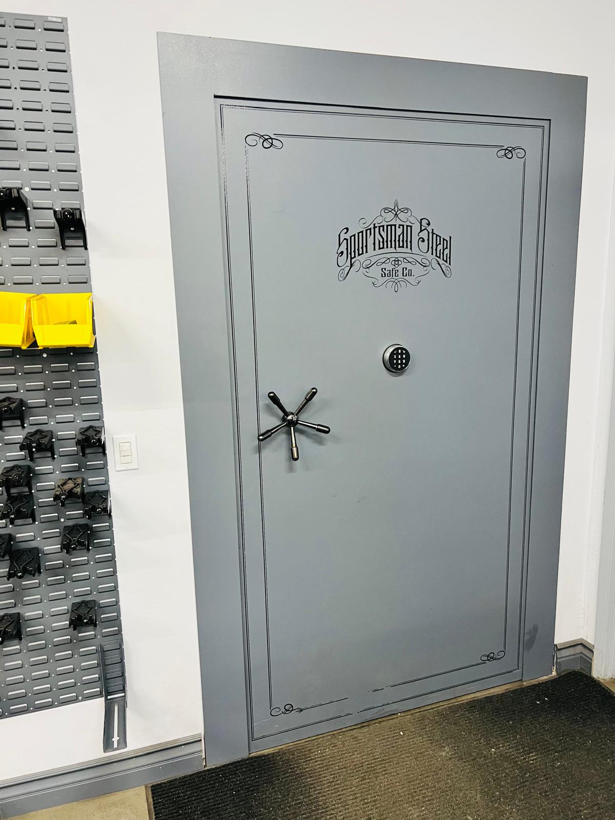 Super Wide Vault Door - Battleship Gray Semi-Gloss